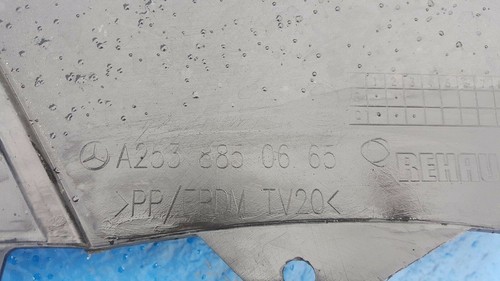 16 17 18 19 MERCEDES GLC 300 FRONT BUMPER BUMPER LOWER COVER VALANCE ...