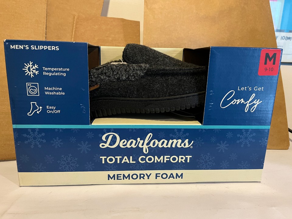 Men's & Women's Dearfoams Indoor Outdoor Slippers - Choice - Small ...