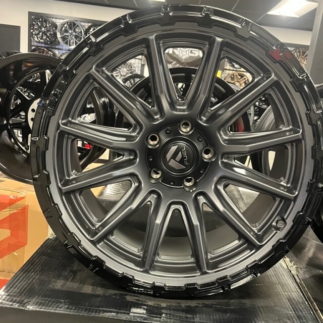 4 Fuel FC866 Piston 20" Gunmetal Black Wheels Rims 20x9 6x5.5 Chevy GMC ...