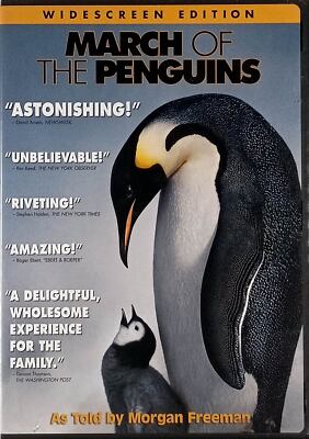 March of the Penguins [DVD, 2005] Morgan Freeman 12569736573| eBay