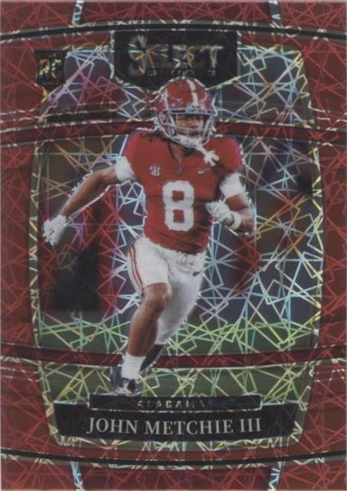 2022 Panini Select Draft Picks - Concourse John Metchie III #9 Red ...