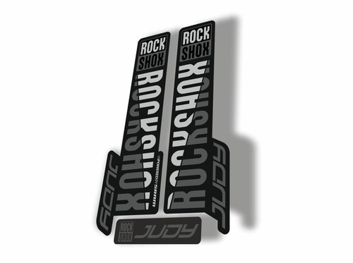 Rock Shox Judy 2018 Factory Forks Suspension Sticker Gray | eBay