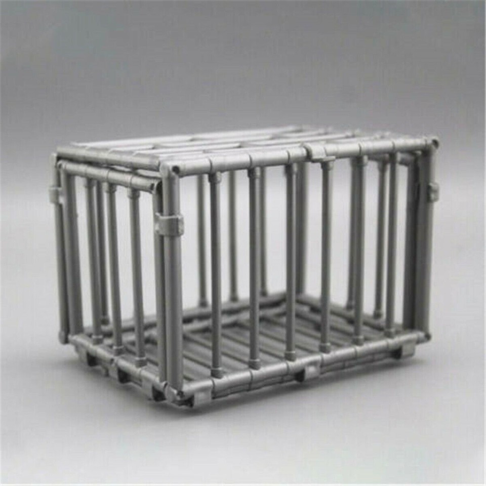 1PC 1/6 Scale Scene Plastic Animal Cage Model For 12'' Action Figure ...