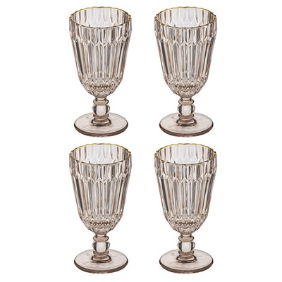 4PK Amara 250ml Wine Glass Drinking Water/Juice Stemware Cup Glassware ...