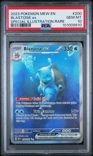 💎 PSA 10 BLASTOISE 200 Pokemon Scarlet & Violet 151 Special ...