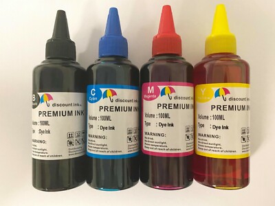 4x100ml Refill ink kit for Canon PG-245 CL-246 PIXMA MG2420 MG2520 ...