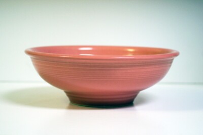 Fiestaware Rose Pink 64 oz Large Pedestal Serving Bowl 1999 | eBay