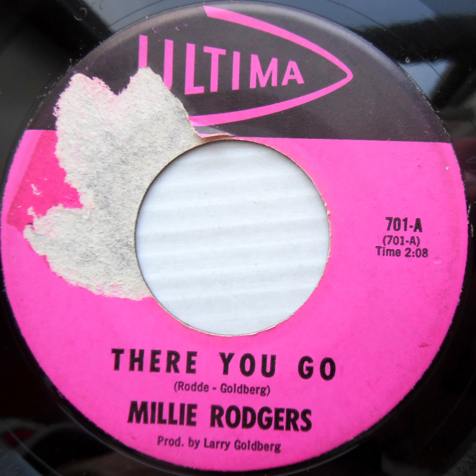 MILLIE RODGERS teen 45 THERE YOU GO vg++ b/w TAKE MARION FOR EXAMPLE ...