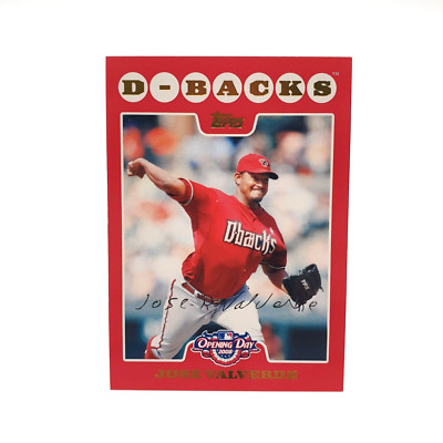 Jose Valverde 76 Arizona Diamondbacks 2008 Topps Opening Day Red ...