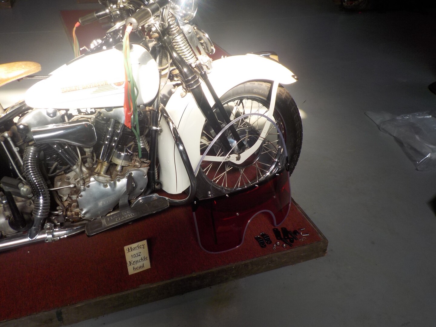 KNUCKLEHEAD UL 45 PANHEAD "NEW" SPRINGER WINDSHIELD #562013 | eBay