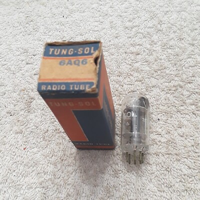 NOS Tung-Sol 6AQ6 Vacuum tube | eBay