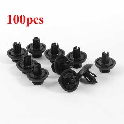 100pcs For Toyota Lexus Engine Cover Radiator Support Side Shield Clip ...