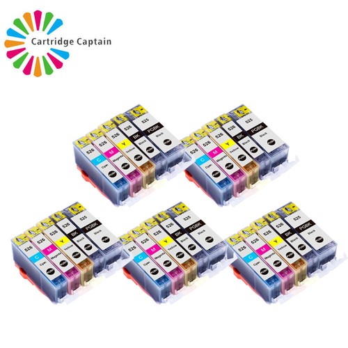 25 FST BRAND Ink Cartridges For Canon Pixma IP4850 IX6550 MG5250 | eBay