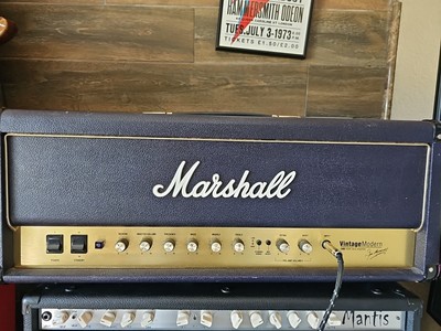 Marshall Vintage Modern 2266 100 Watt KT-66 Guitar Amp Head Purple ...