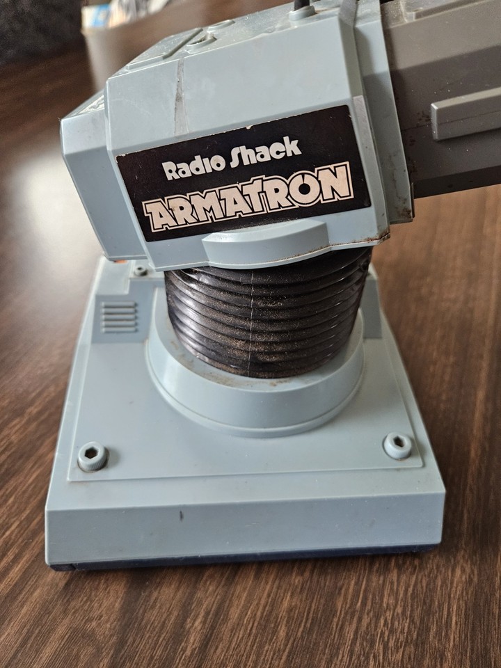 Vintage Radio Shack Armatron Robotic Claw Arm Toy Tested, Partially ...