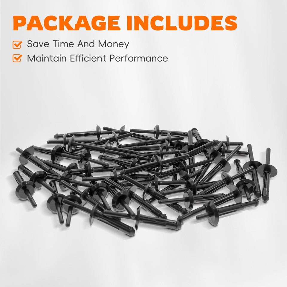 For Dodge Challenger Nylon Plastic Bumper Rivets Car Body Fastener ...