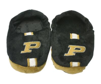 Purdue Boilermakers Size Small Youth Stripe Slippers [NEW] Slide Shoes ...