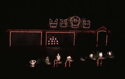 LIGHTORAMA HALLOWEEN SEQUENCES LIGHT-O-RAMA W/ 4 TALKING FACES- Choose ...