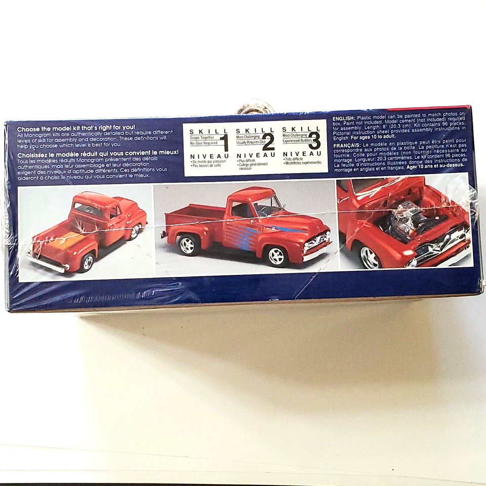Monogram '55 Ford Pickup Truck Model Kit 1:24 Scale Monogram Model Kit ...