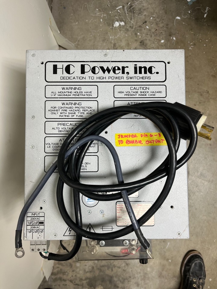 HC Power Inc HC40-4000 48 volts at 84 Amps High Current DC Power Supply ...