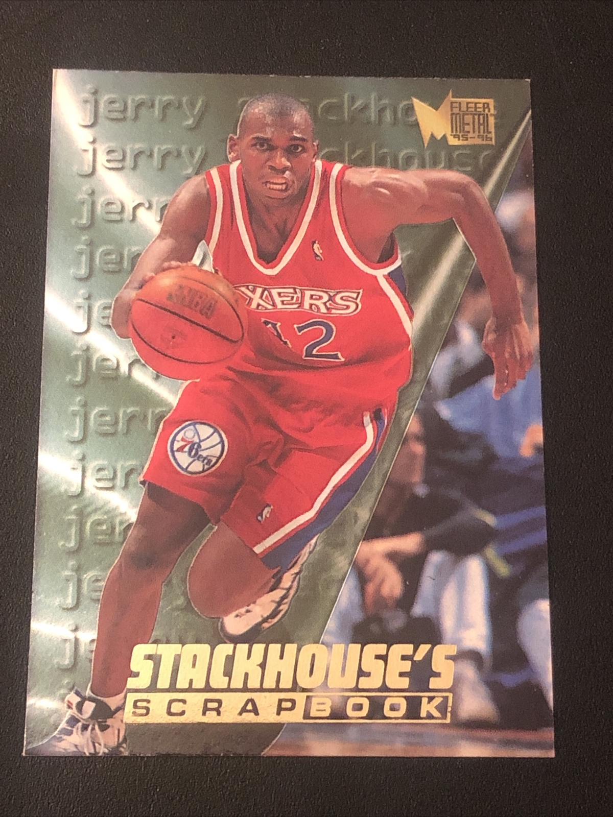 1995-96 Fleer Metal Jerry Stackhouse’s Scrapbook #S-8 | eBay