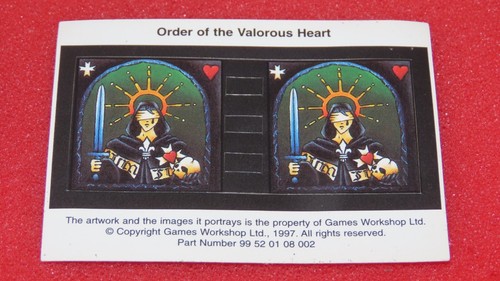 Games Workshop Sisters of Battle Order of the Valorous Heart Banner ...