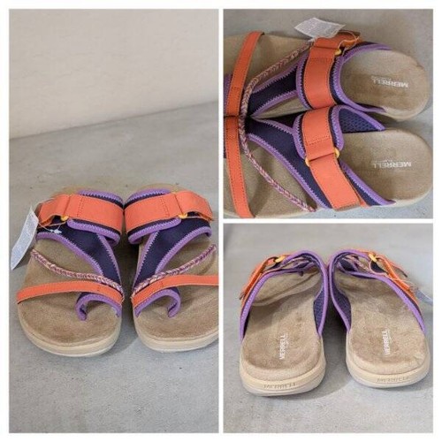 NWOB Merrell Dewberry Terran 4 Post Wrap Sandal SZ 8 | eBay