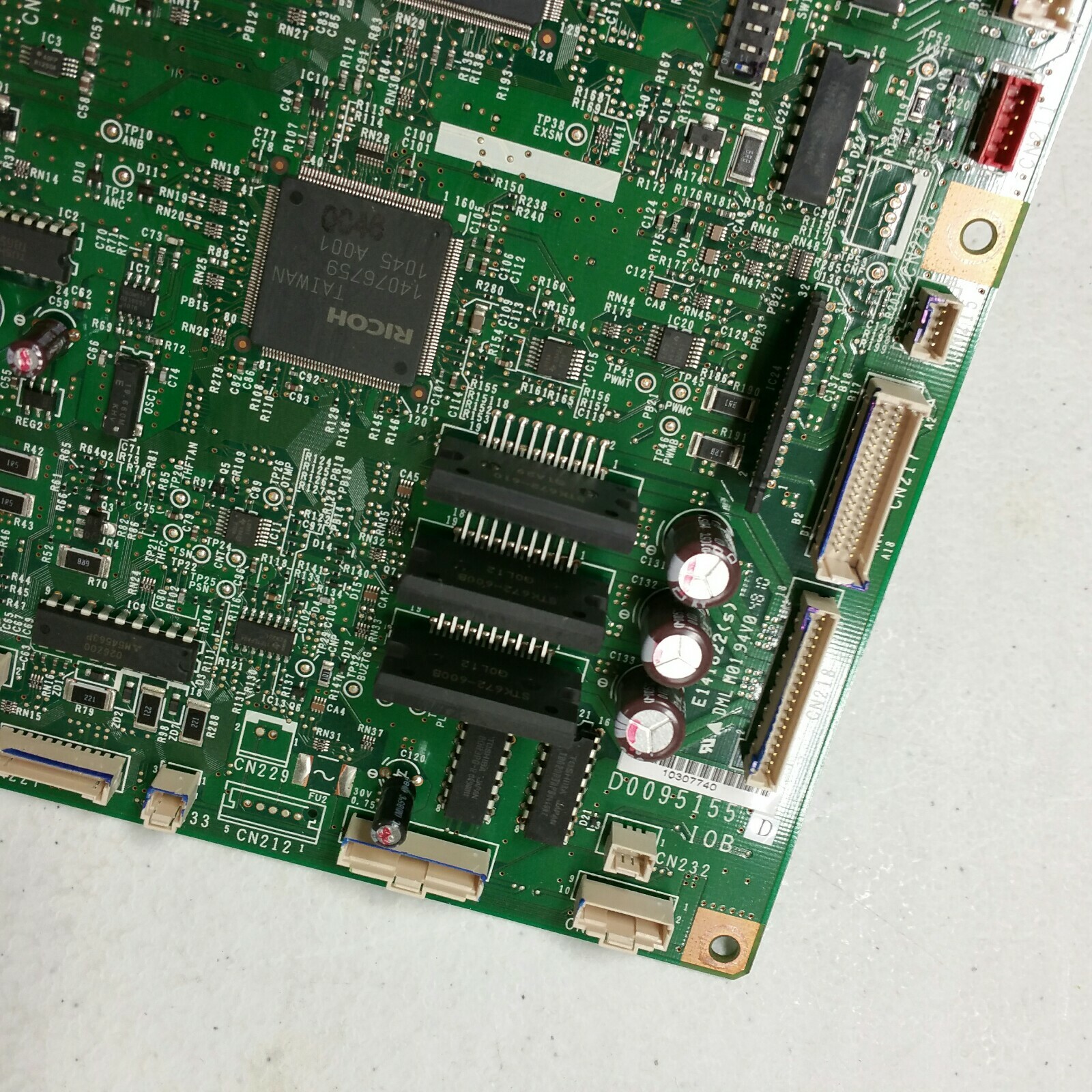 ORIGINAL Ricoh PCB Part PWB D0095156B D005155 9250/MP 5001/LD150/Aficio ...
