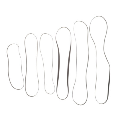 6Pcs Rubber Turntable Drive Belts for Record Players and Turntables New ...