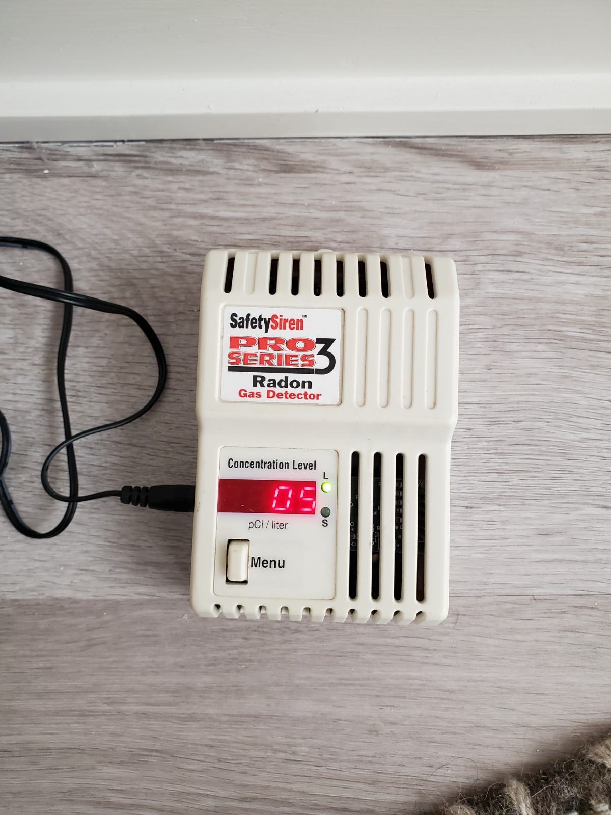 Safety Siren Pro Series 3 Radon Gas Detector | eBay