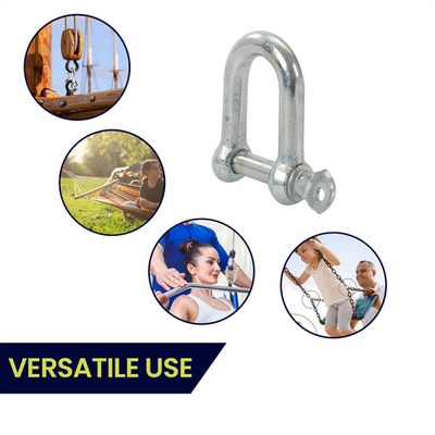 D Shackle Heavy Duty M12 Heavy Duty Commercial D-Shackle Steel M12 12mm ...