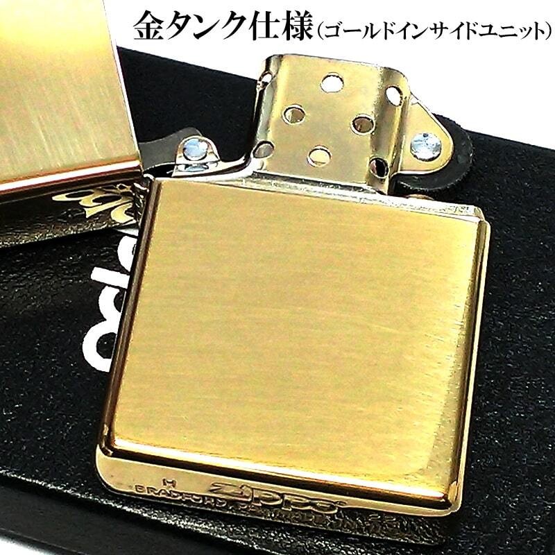 Zippo Lighter 16 Simple Gold Mirror Plain Standard Cool Tank Stylish ...