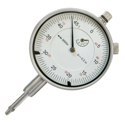 0.5"/.0005" Graduation High Precision Dial Indicator Lug Back w ...