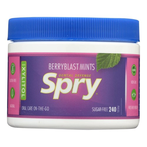 Spry Xylitol Mints - Berry Blast - 240 Count 700596000087| eBay