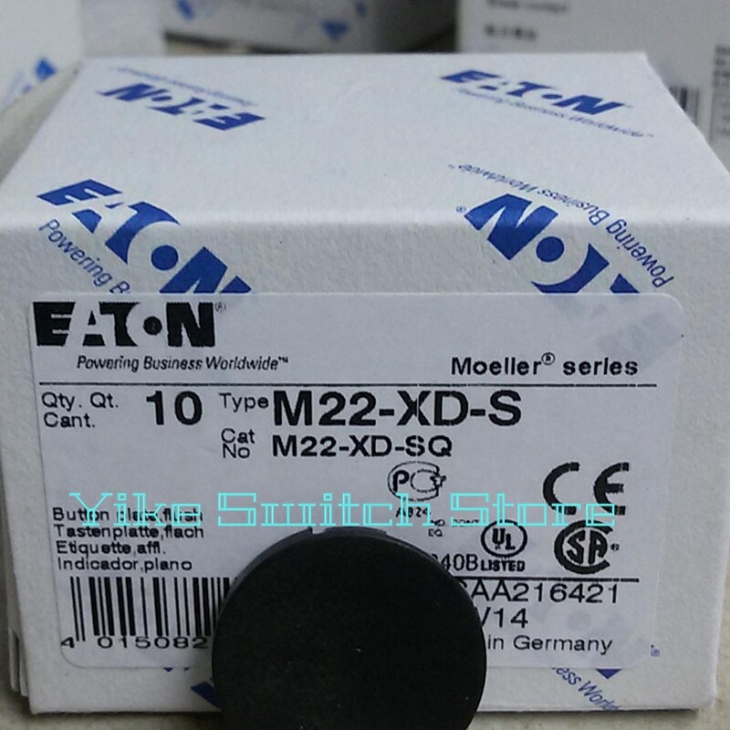 10PCS New Eaton Moeller M22-XD-S M22-XD-SQ Button Plate | eBay