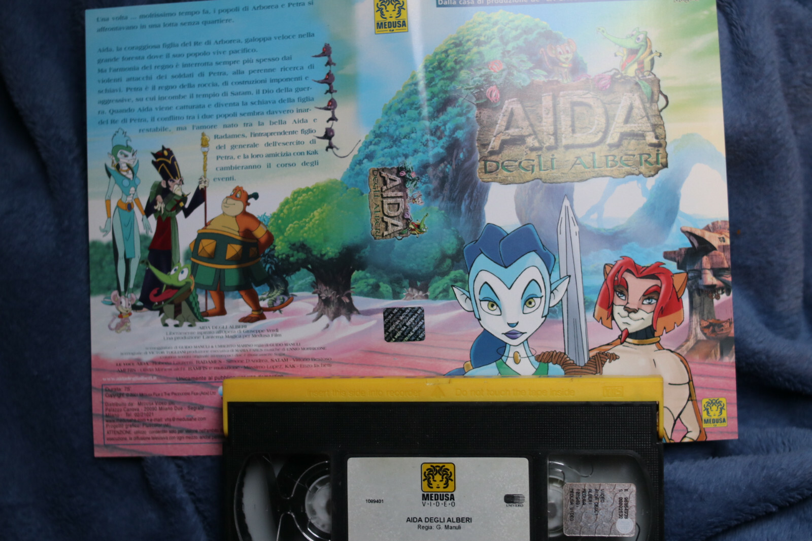 AIDA DEGLI ALBERI VHS MEDUSA VIDEO CARTONE ANIMATO EX NOLO | eBay