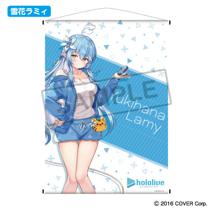 Hololive 2022Year Collaboration Limited B2 Tapestry Yukihana Lamy ...