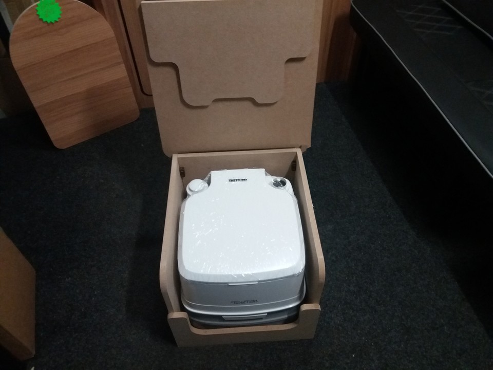 Camper Buddy Toilet Storage Box Seat Thetford Cube 145 345 Porta Potti ...