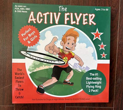 The Activ Flyer 2 Pack Frisbee (I) | eBay