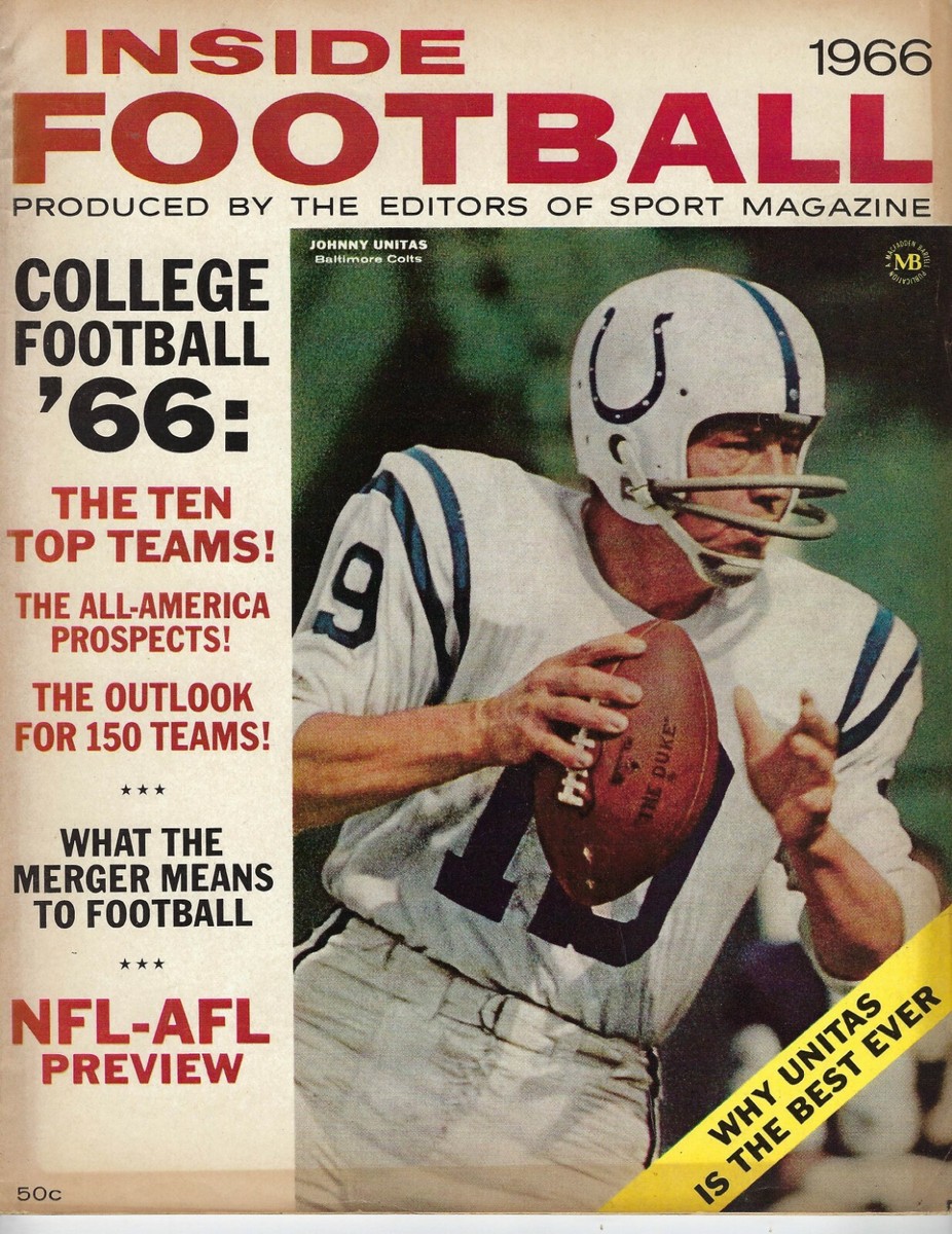 Johnny Unitas College Johnny Unitas Autographed Baltimore Colts 16x20