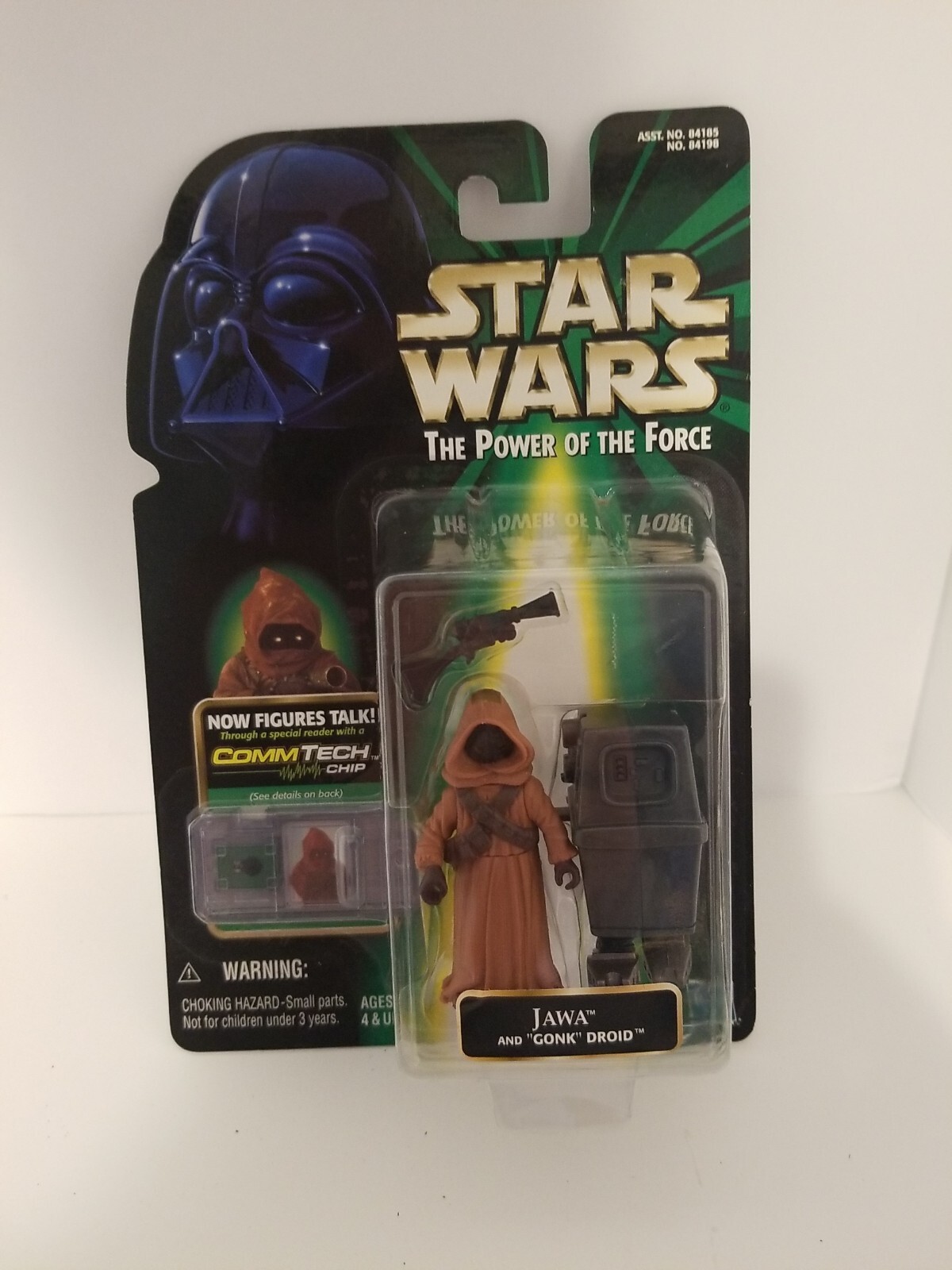 Star Wars Jawa w/ Gonk Droid Power Of The Force 2 Commtech Chip NEW ...