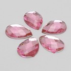 100 Pink Flatback Acrylic Rhinestone Teardrop Gems 13X18mm No Hole | eBay