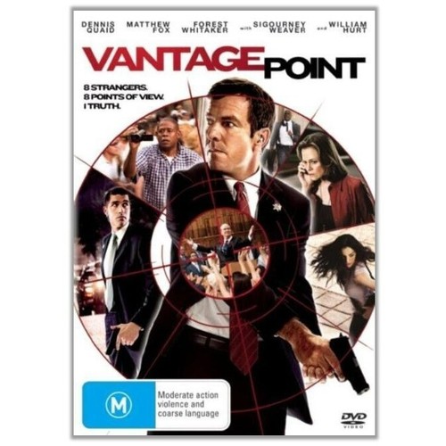 Vantage Point (DVD, 2008) PAL Region 4 (Dennis Quaid, Sigourney Weaver ...