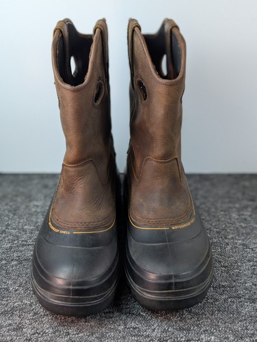Georgia Boot Mud Dog 2 Men's Size 11 Waterproof Brown Leather Pull-On ...