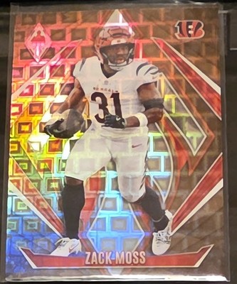 ZACH MOSS PANDORA REFRACTOR SSP /33 CINCINNATI BENGALS MINT | eBay UK