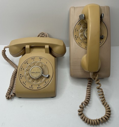 VTG Lot of 2 1960s Western Electric Bell Systems Rotary Phones Model ...