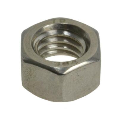 Pack Size 1 Stainless G304 Hex Standard Nut 1" UNC Imperial Coarse Nut ...