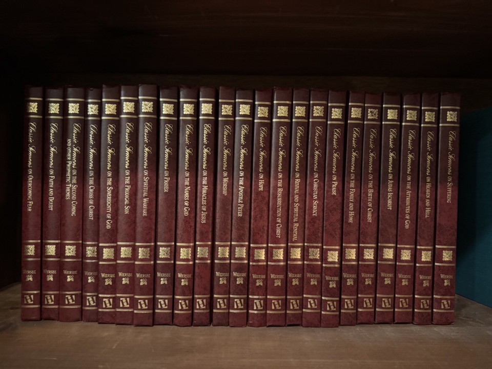Classic Sermons Series – 23 Volume | Ed Warren Wiersbe - Spurgeon ...
