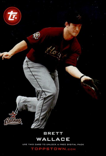 2011 Topps #TT-3 Brett Wallace Topps Town Used | eBay