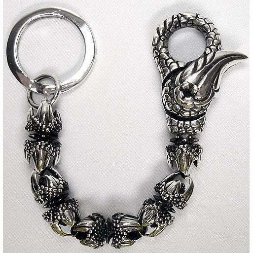 Sterling Silver Dragon Claw Key Chains | eBay
